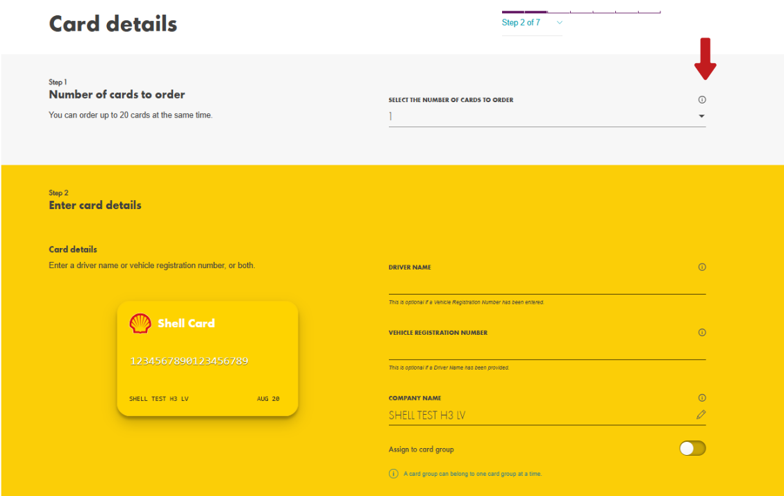 How to order Shell Cards?