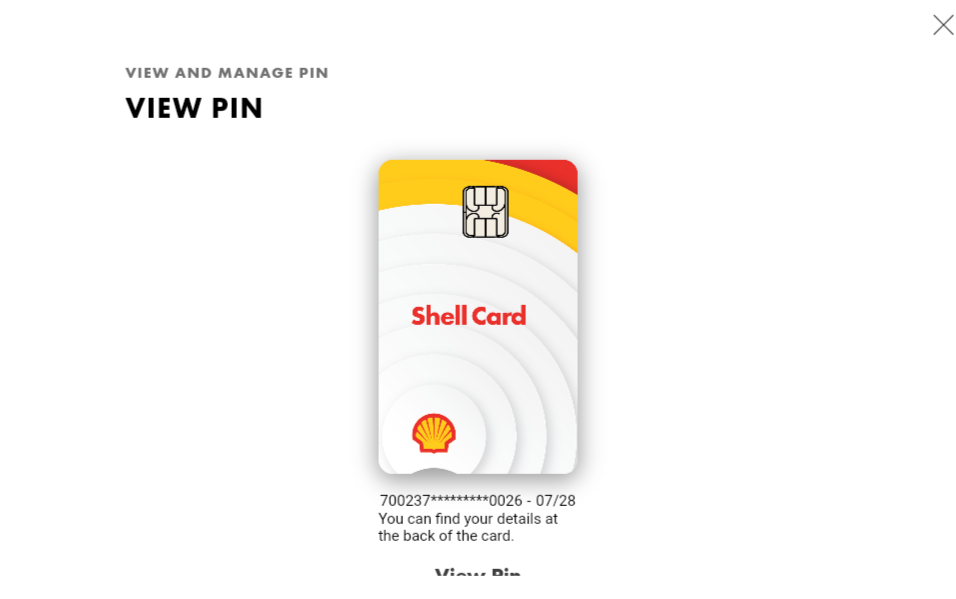 How to view Card PIN?