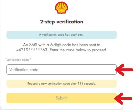 How to enable 2-Factor Authentication login method for Shell Fleet Hub