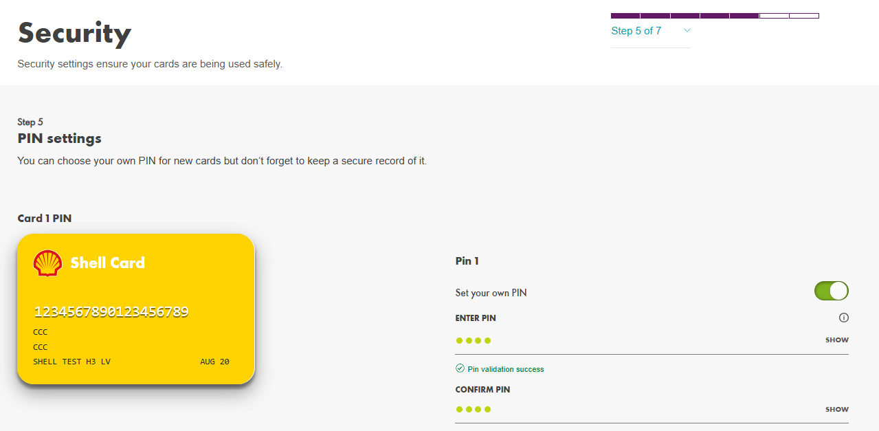 How to order Shell Cards?